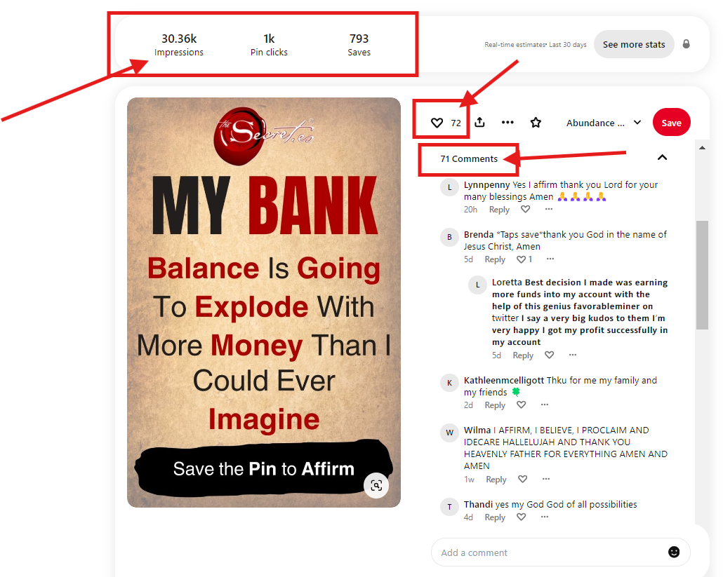 1000+ Ready to Use Law Of Attraction Pins / Images | Canva Templates ...