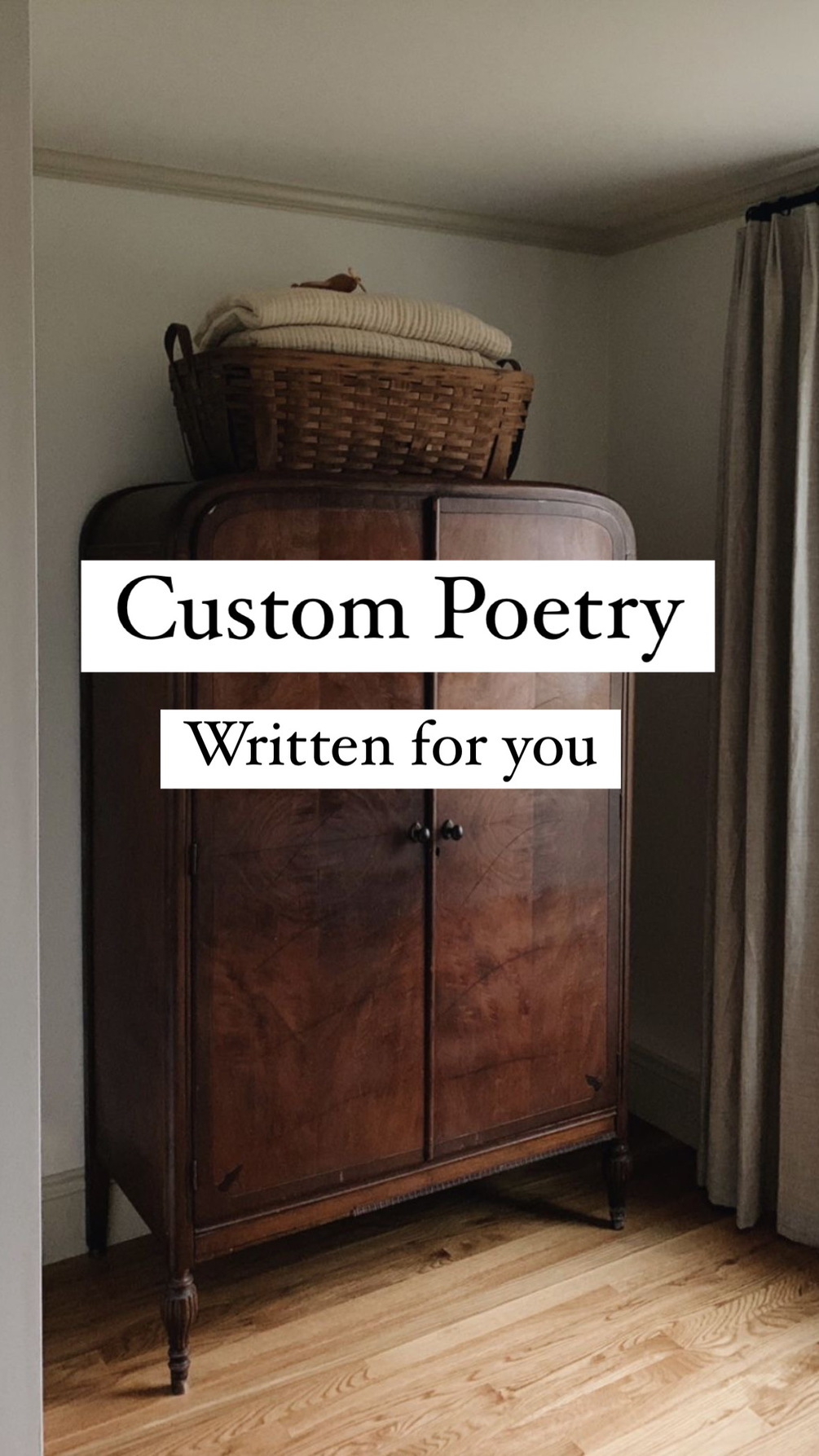 Hand written Poetry {Custom Tailored to YOU}