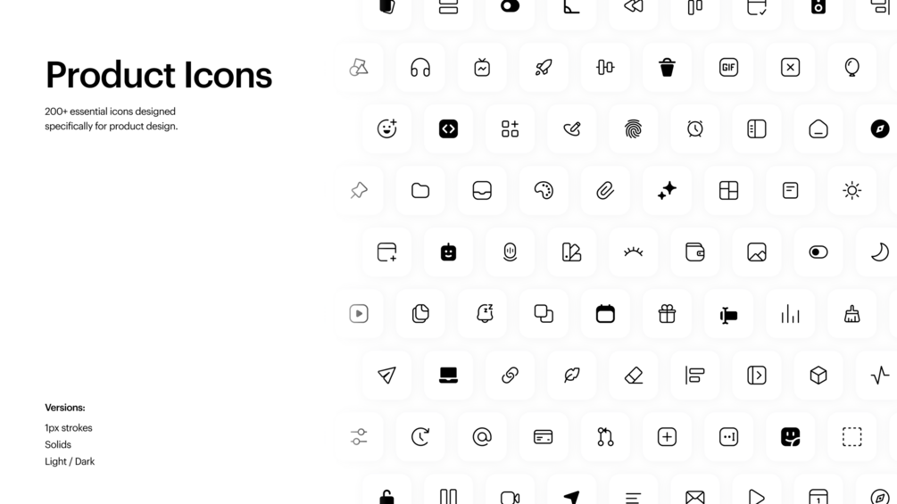 Product Icons