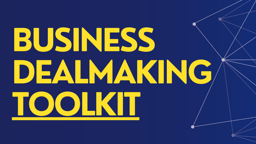 David C Barnett's Business Dealmaking Toolkit