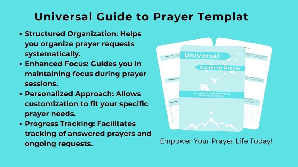 Universal Guide to Prayer Template