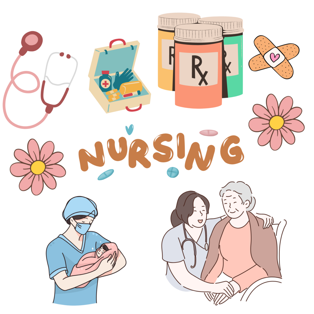 𝐏𝐫𝐢𝐧𝐭𝐚𝐛𝐥𝐞 𝐒𝐭𝐢𝐜𝐤𝐞𝐫 𝐒𝐞𝐭 (𝐍𝐮𝐫𝐬𝐢𝐧𝐠 𝐓𝐡𝐞𝐦𝐞)