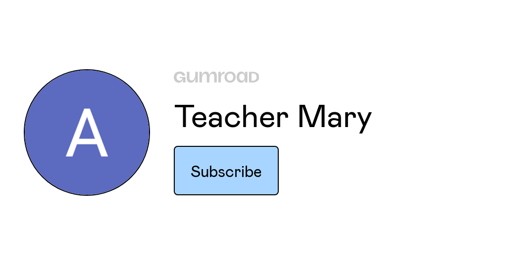 Teacher Mary