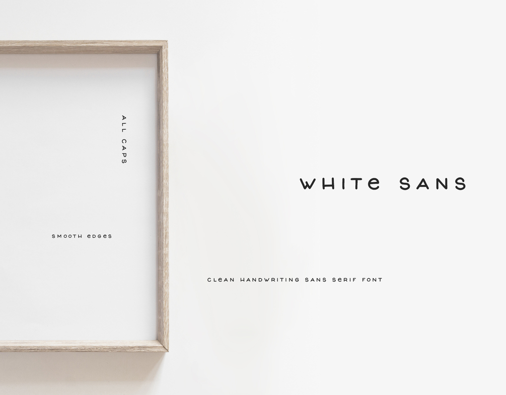White Sans Font