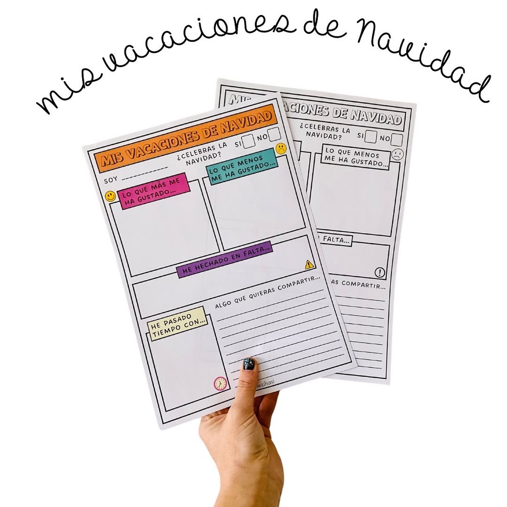 MIS VACACIONES DE NAVIDAD