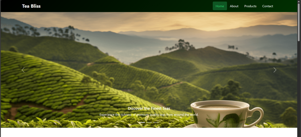 Tea Website