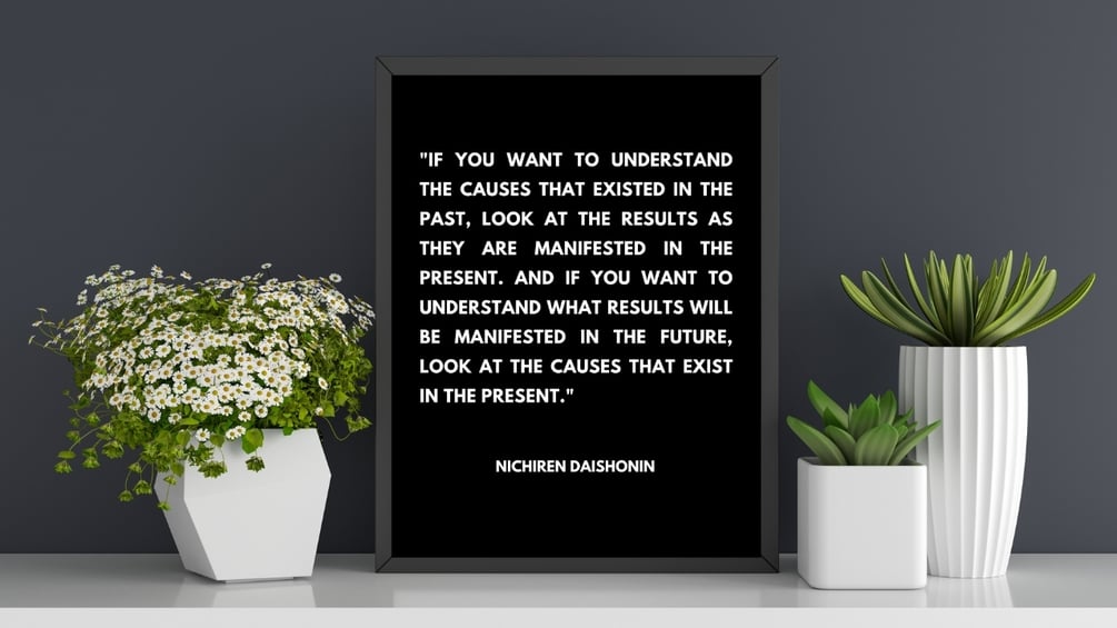 Nichiren Daishonin Gosho Quote Printable Wall Art in High Resolution ...