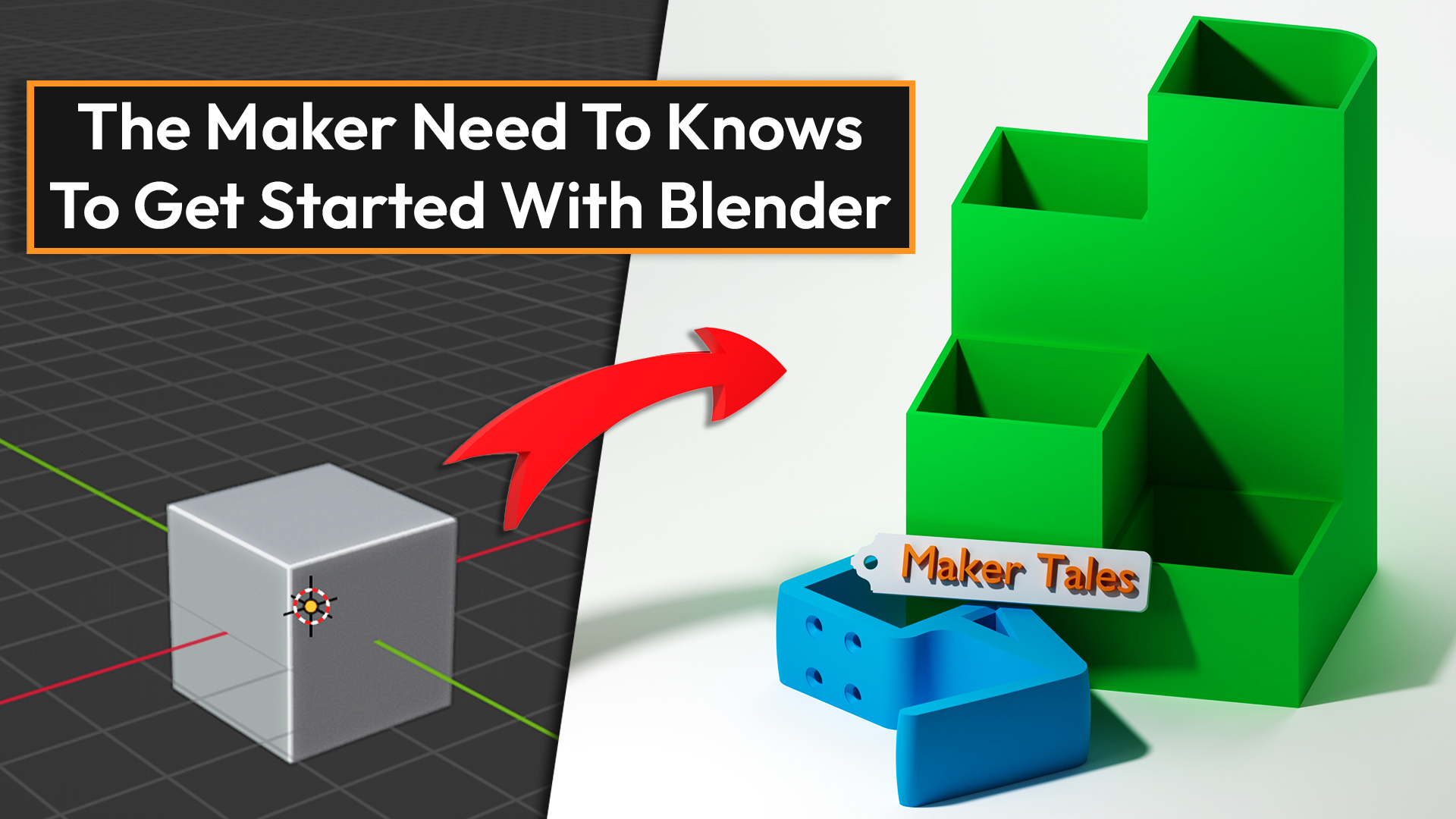Launching Blender Maker Crash Course: Grasp 3D Design in a Day! 🚀 ...