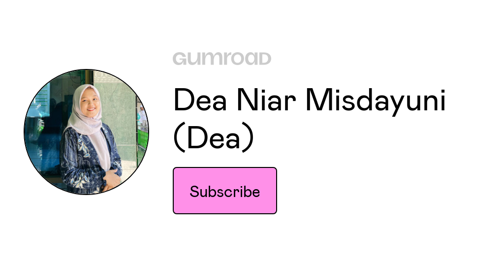 Dea Niar Misdayuni (Dea)