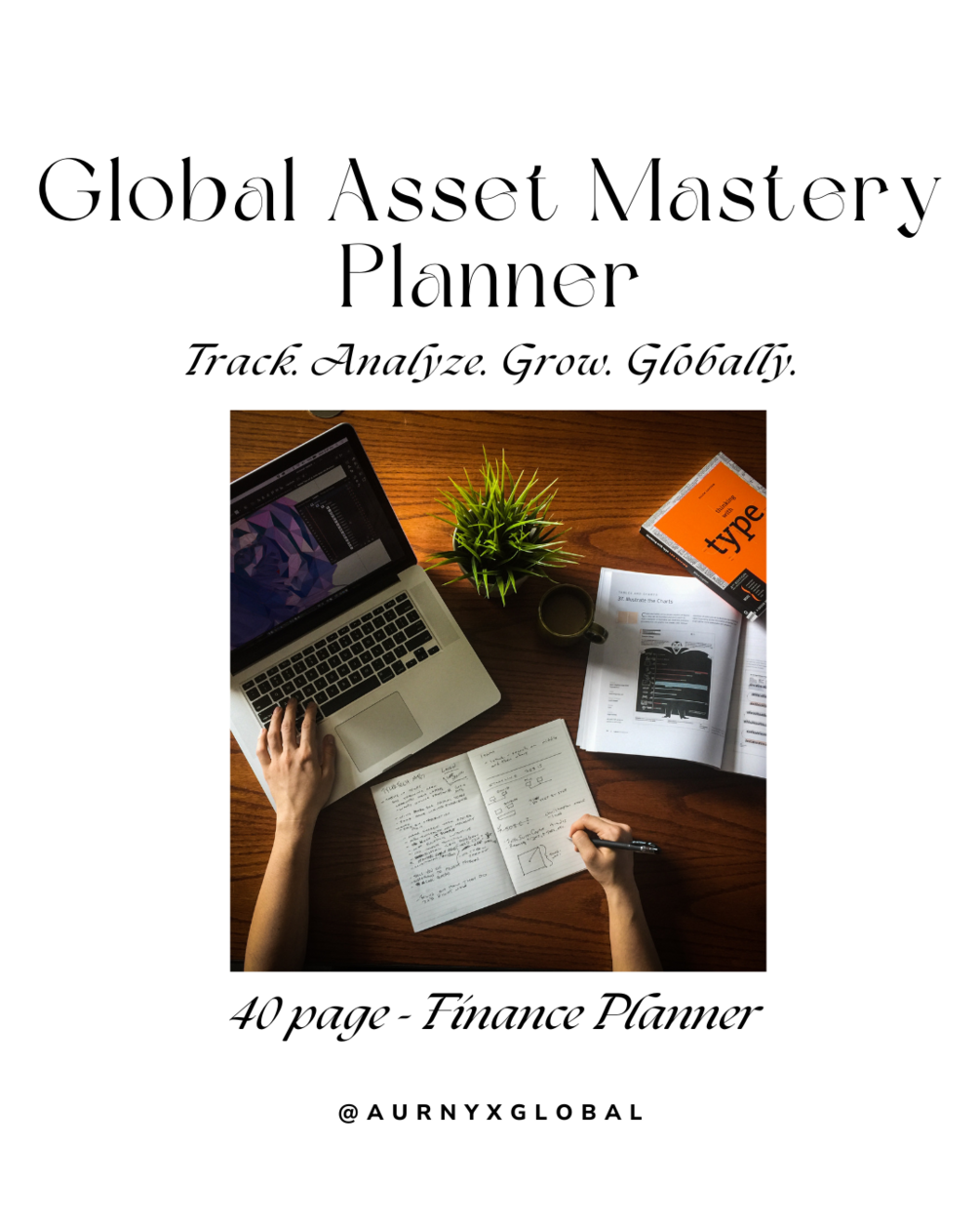 Global Asset Mastery Planner – 40-Page Premium Investment Tracker