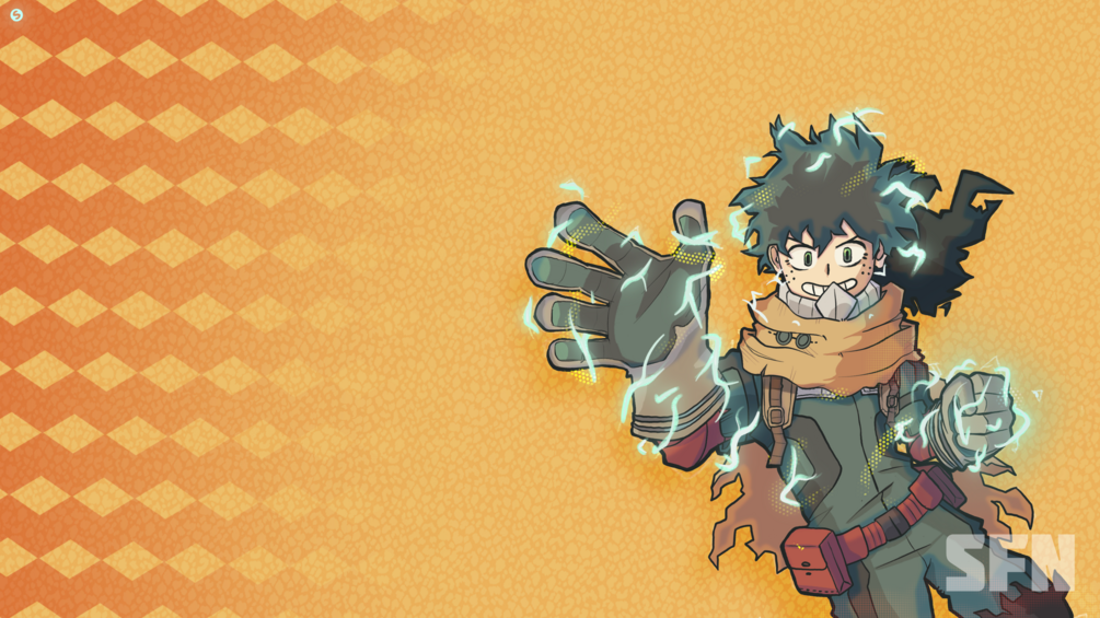My Hero Academia - Deku Dark & Light Wallpapers