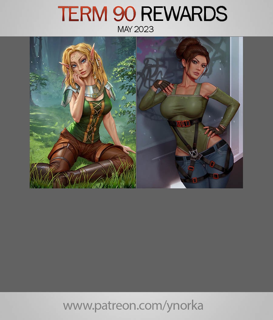 Patreon Term 90 rewards + extras