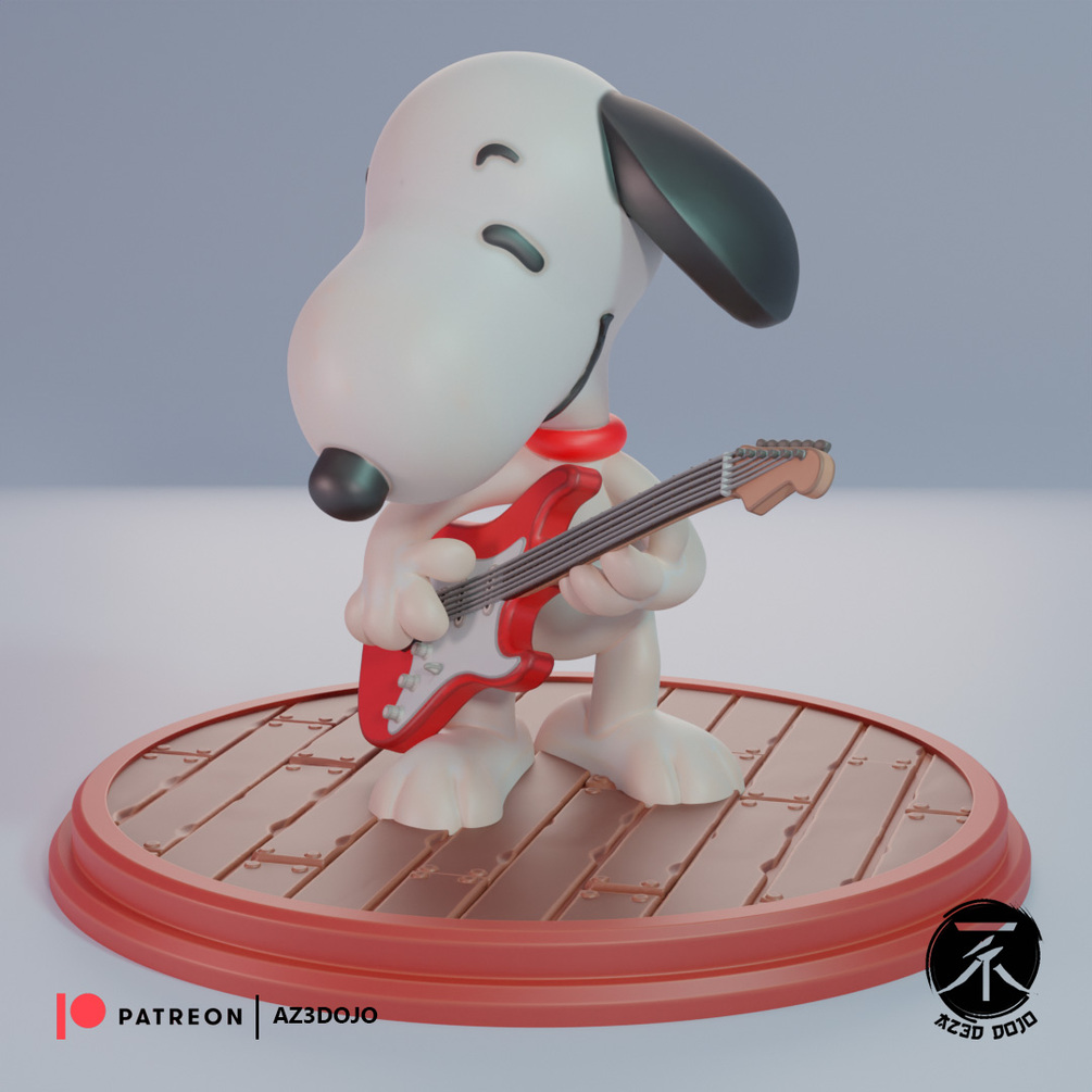 Snoopy for 3D Printing
