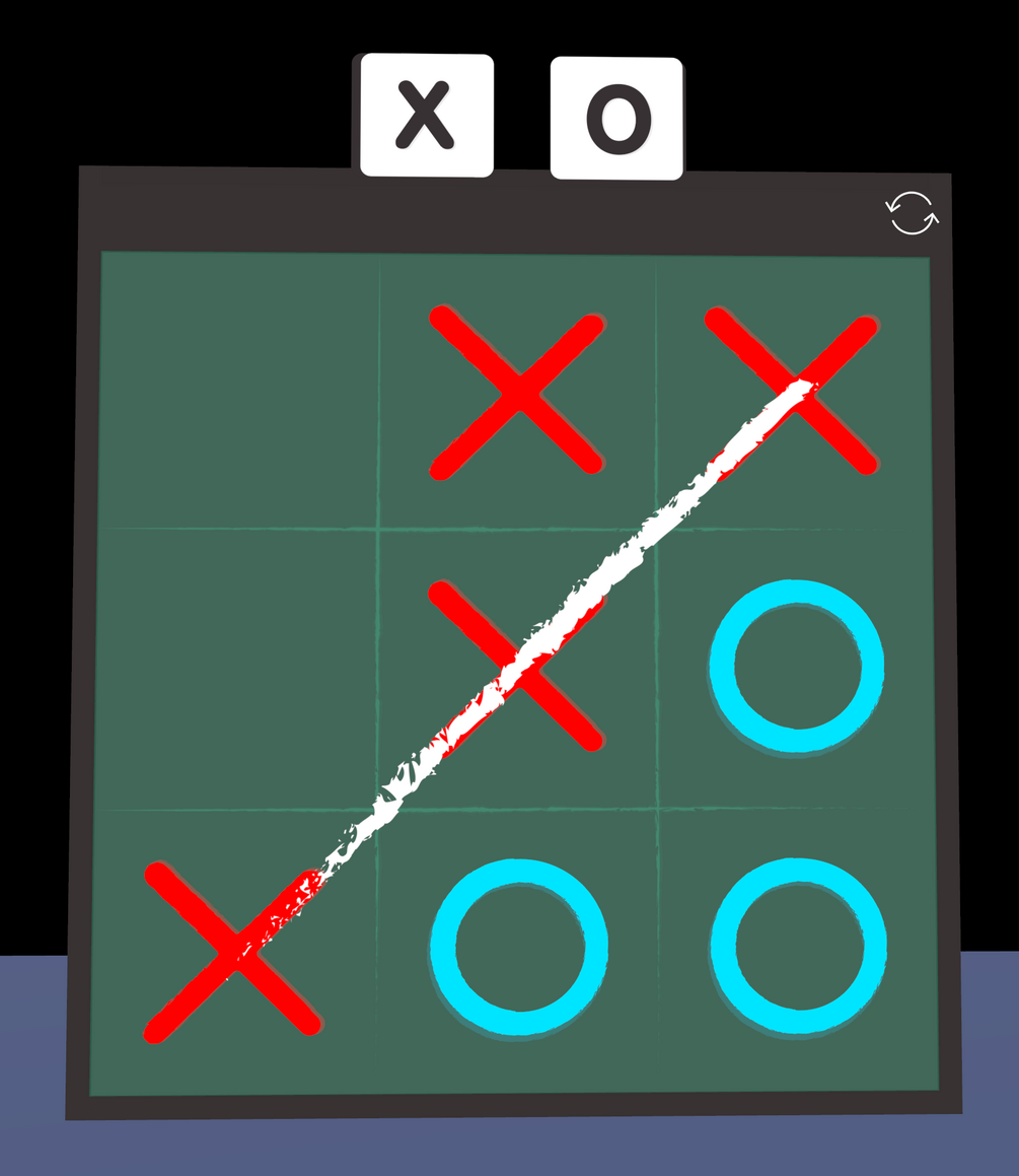 Tic Tac Toe | O X X O (PC/QUEST) [Udonsharps] VRCHAT