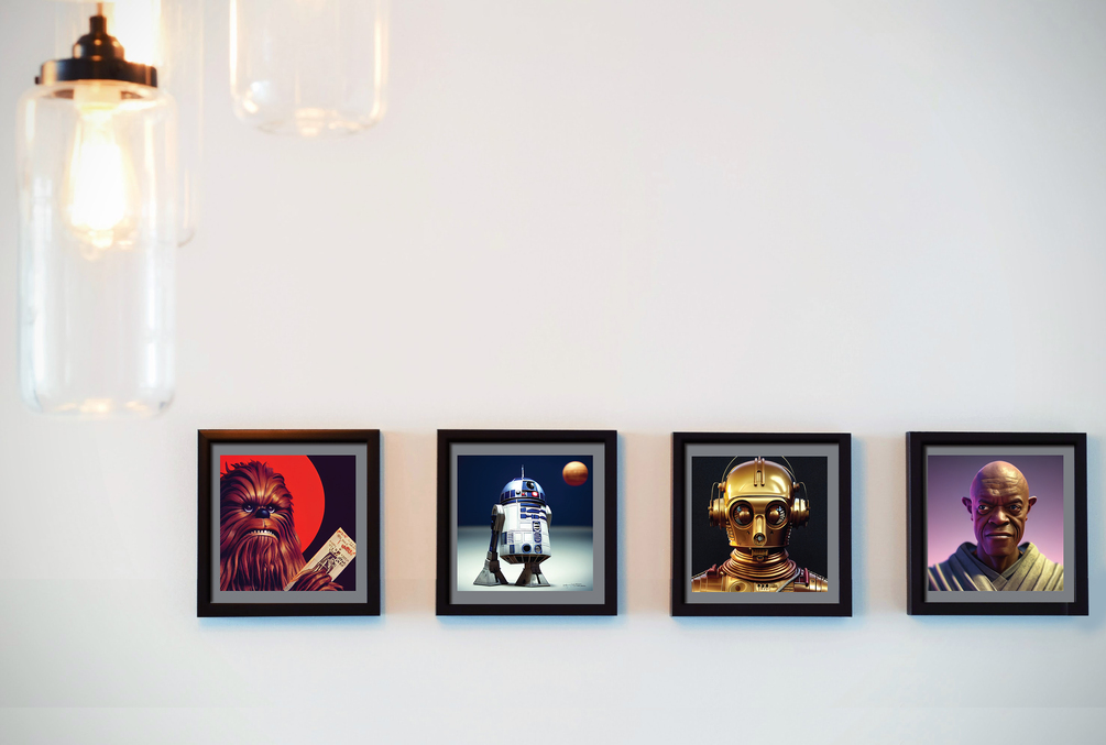 Star Wars + MAD Magazine Mashup ::: The Helper Series - Digital Prints