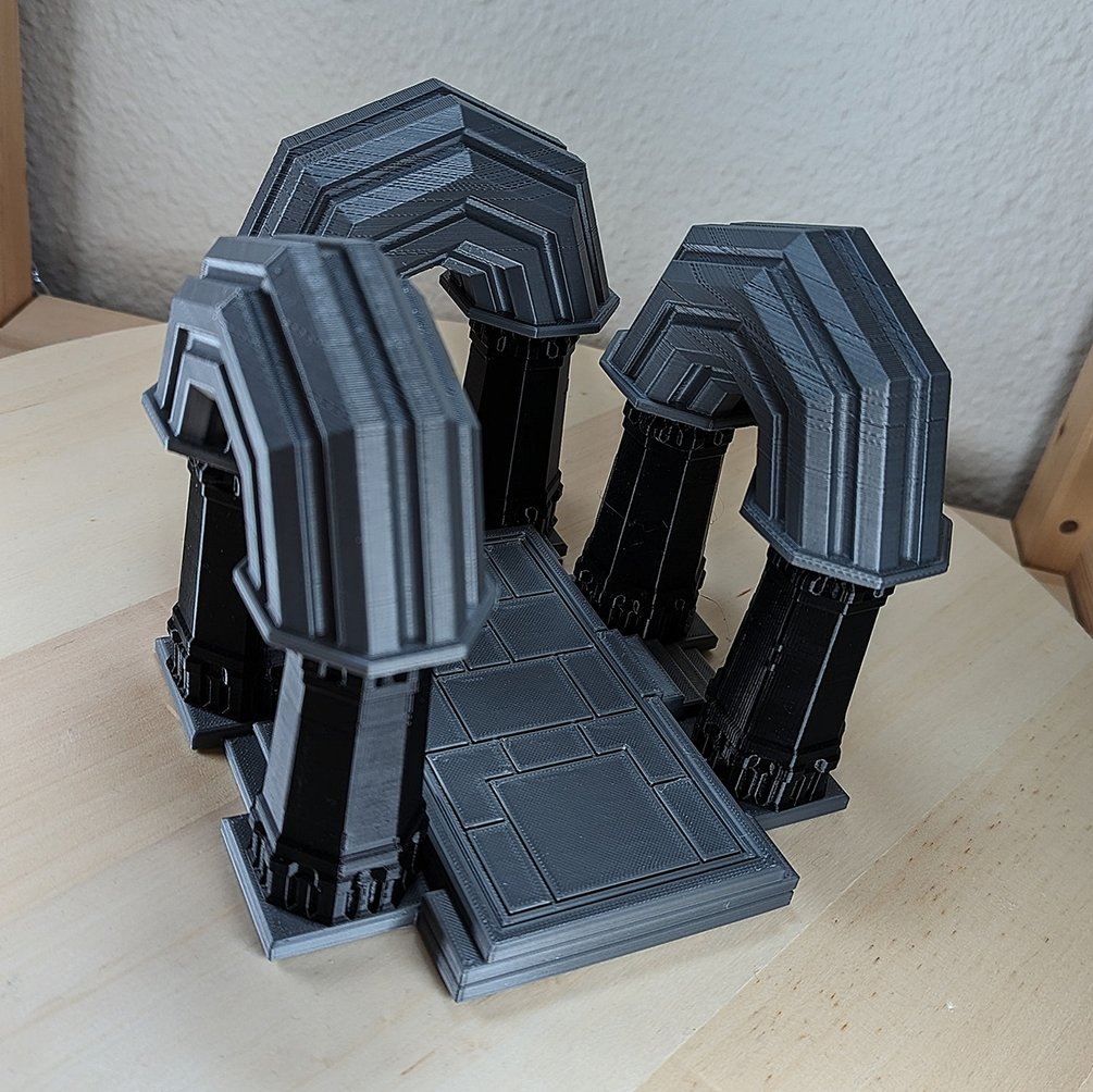 The Eye Altar - Fantasy Ruins - Modular Building Set - Gaming Terrain ...