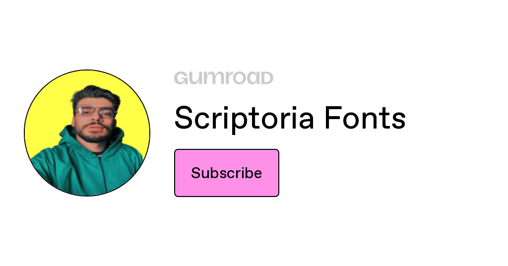 Scriptoria Fonts