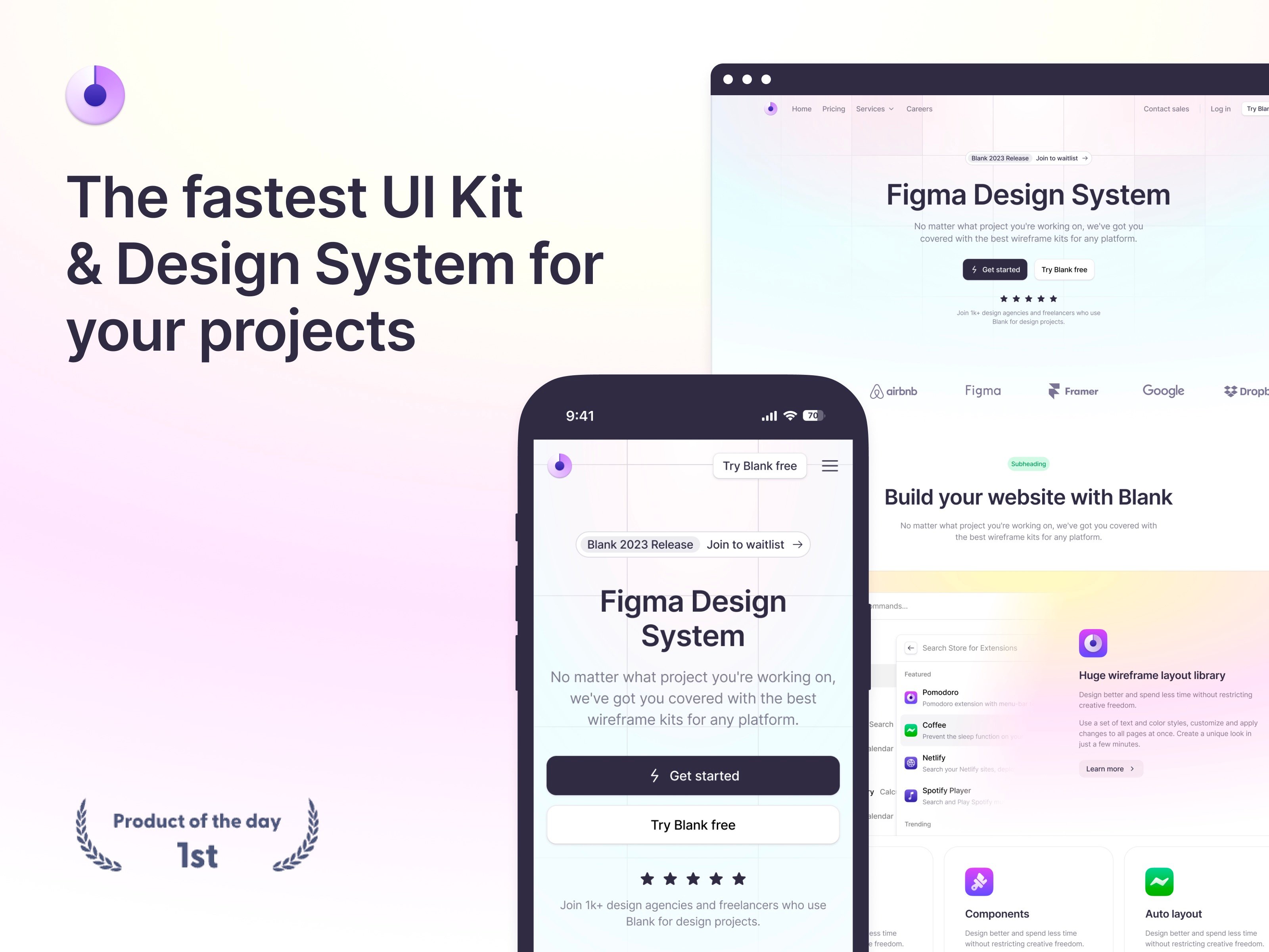 Introducing Blank UI Kit & Design System for Figma - Craftwork