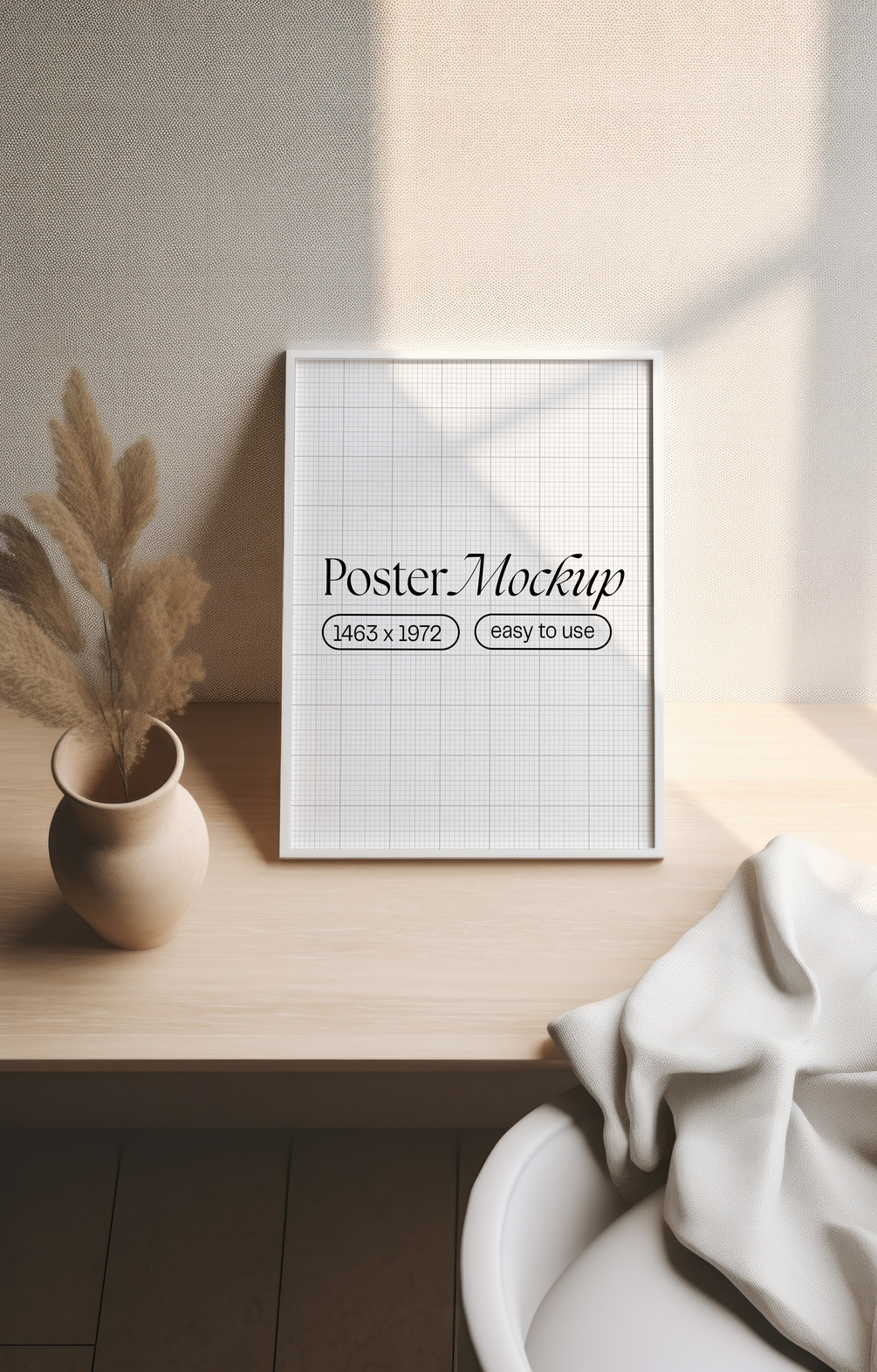 Aesthetic Poster Mockup / #736