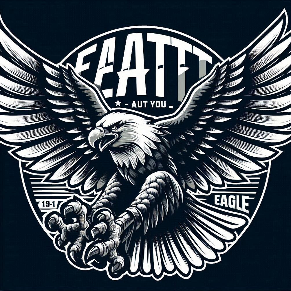 Bold Crystal Eagle Emblem – Fearless Fashion Redefined