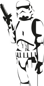 Badass Stormtrooper full Vector PDF file