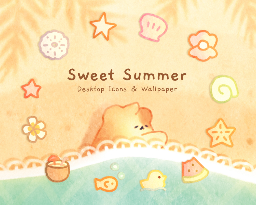 Sweet Summer Wallpaper & Icon Set