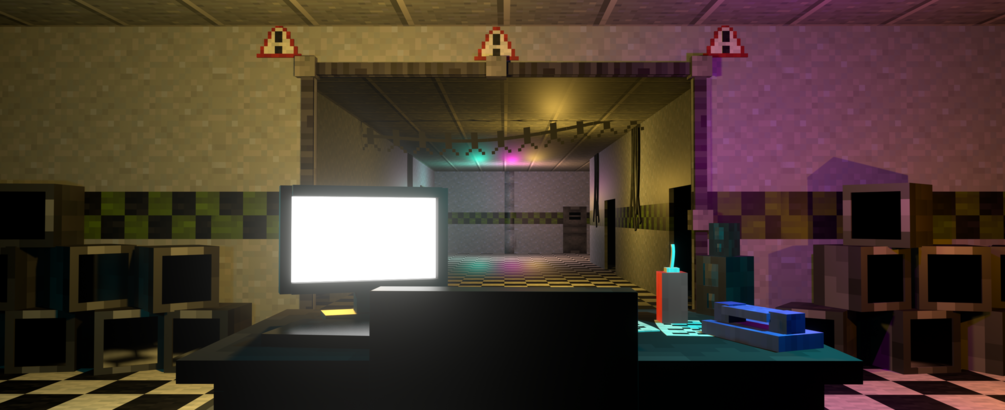 Fnaf2_map | Blender 3.0+