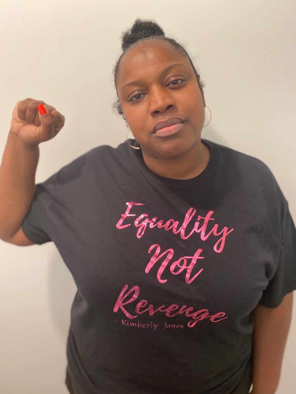 Equality Not Revenge T-shirt - Pink