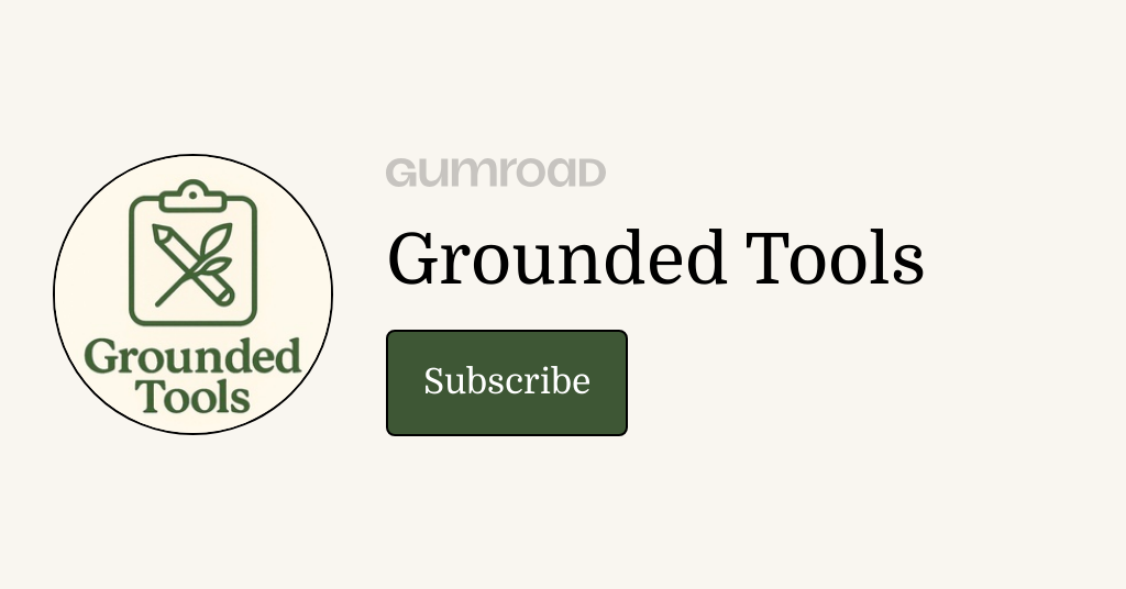 Grounded Tools