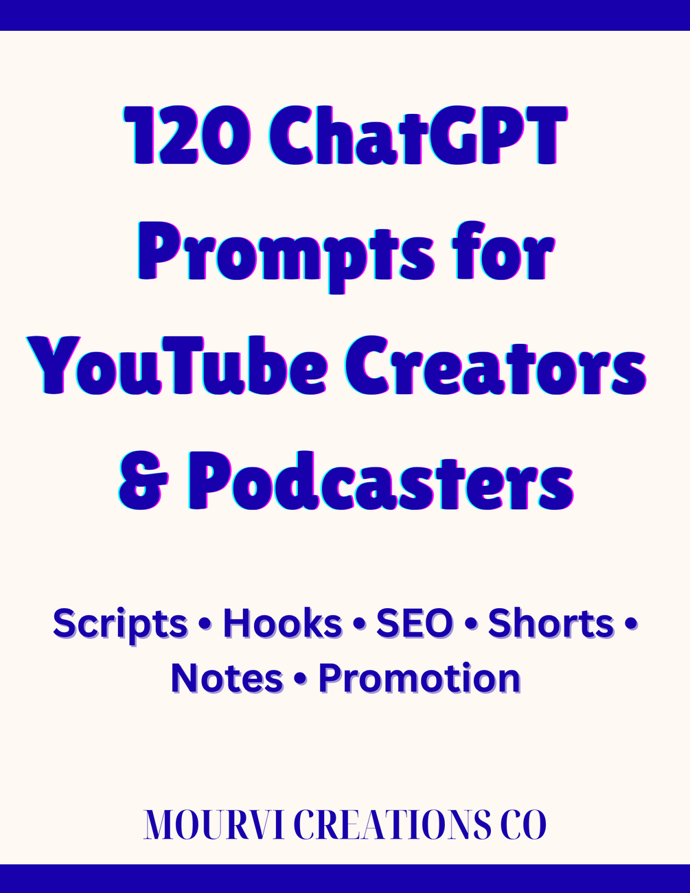 120 ChatGPT Prompts for YouTube Creators & Podcasters — Scripts, Titles ...