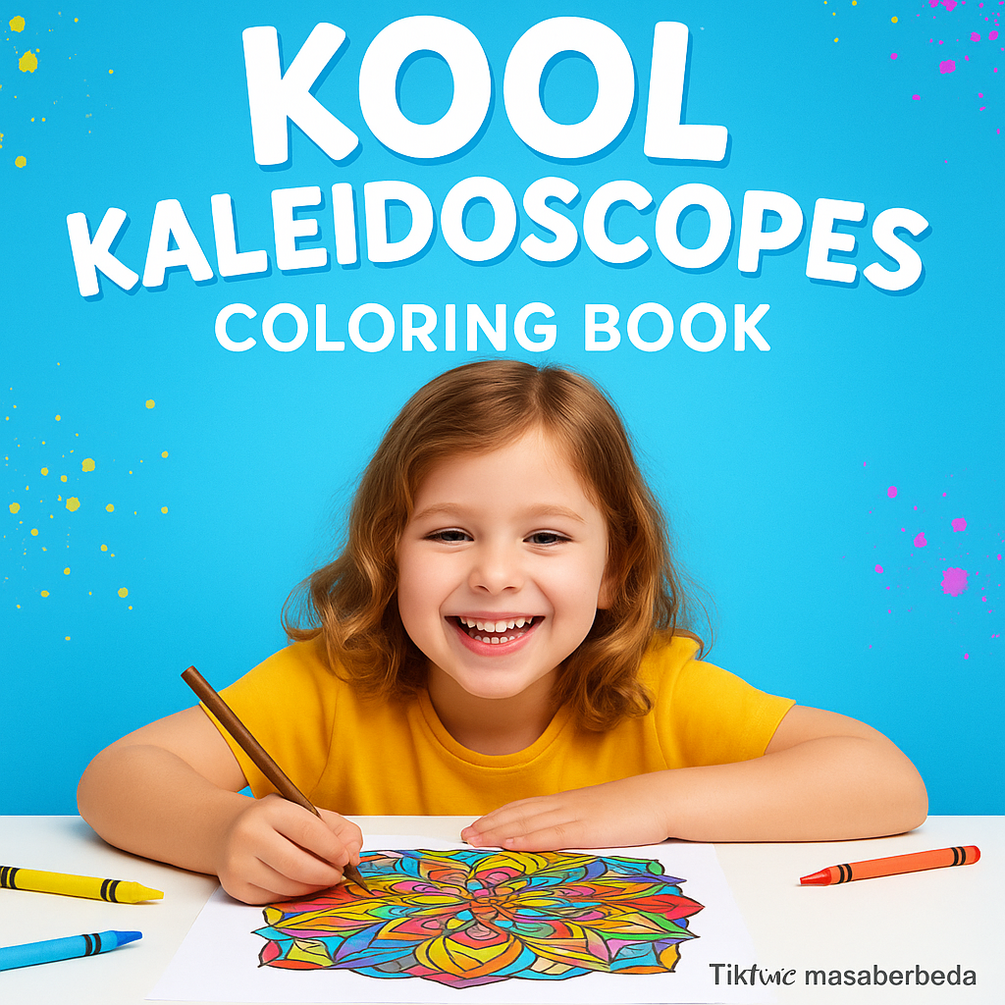 Kool Kaleidoscope Coloring Book