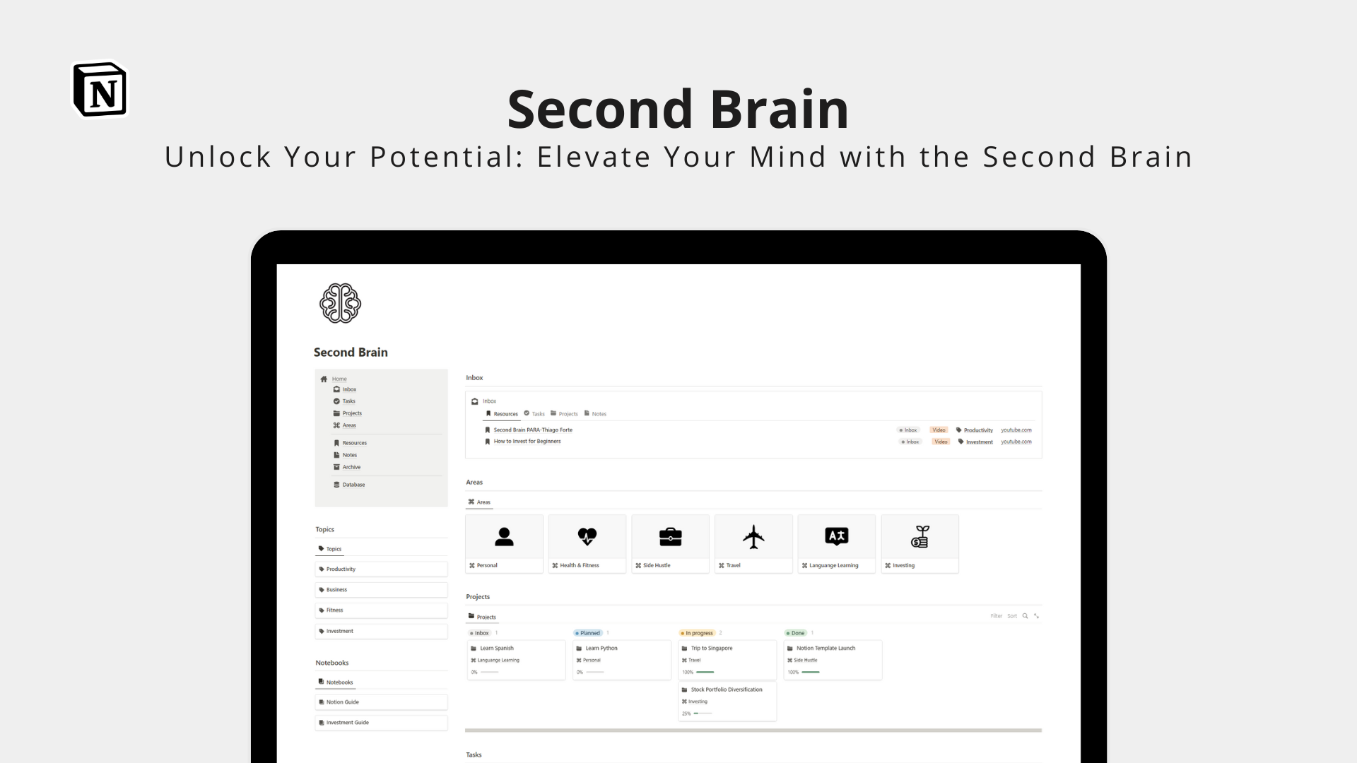 📢 Introducing Our Free Second Brain Template! - Rosidssoy