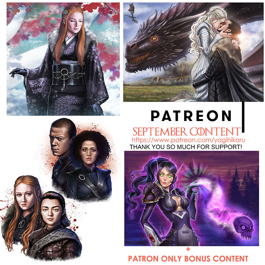 Patreon reward pack September 2017