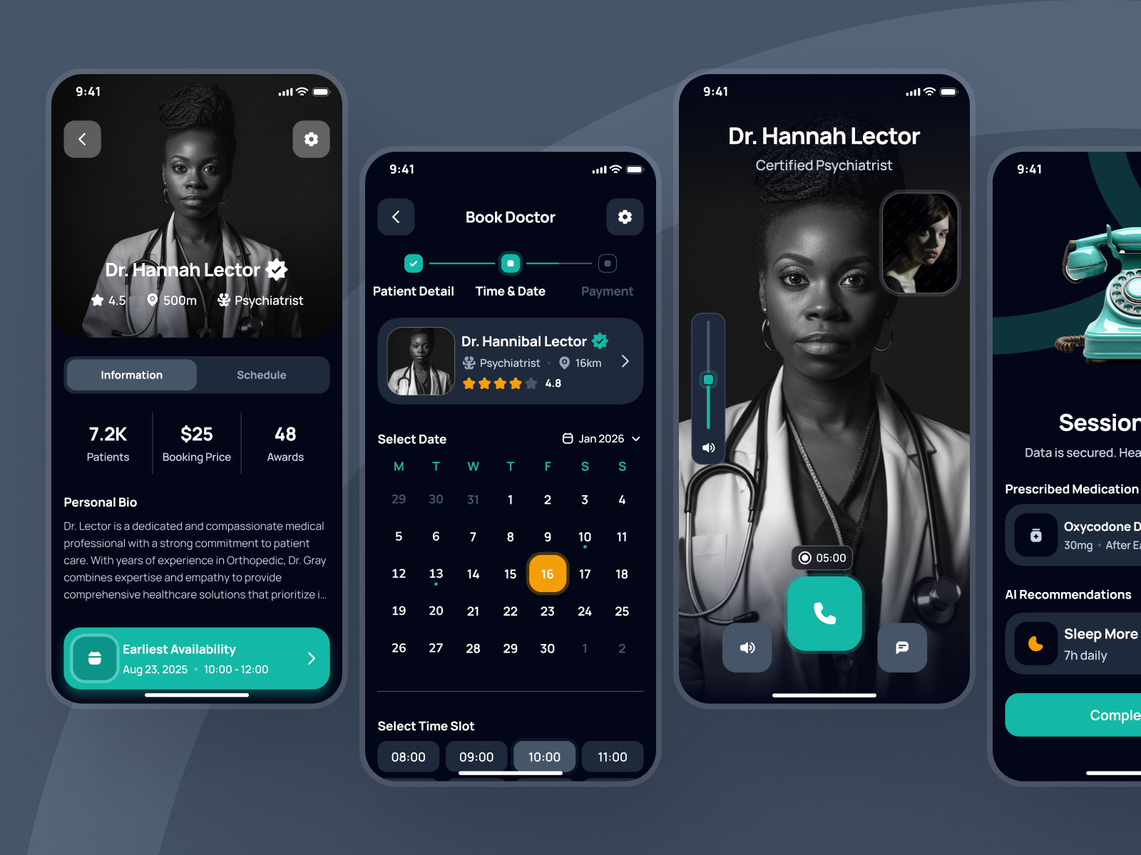 nightingale UI Kit: AI Medical & E-Pharmacy App