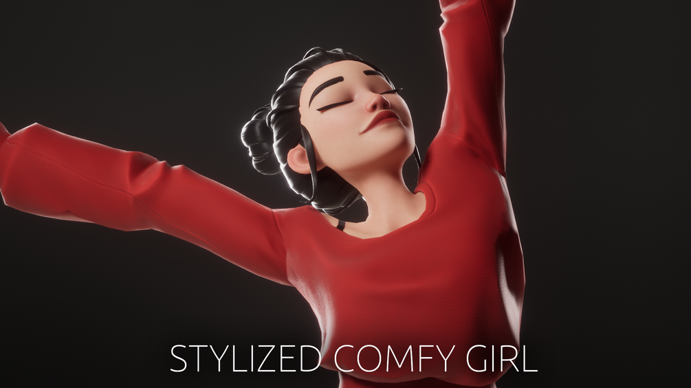 Stylized Comfy Girl