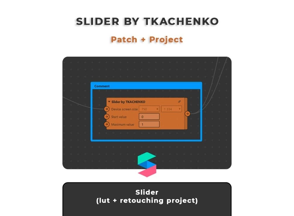 Slider by TKACHENKO patch / Spark AR