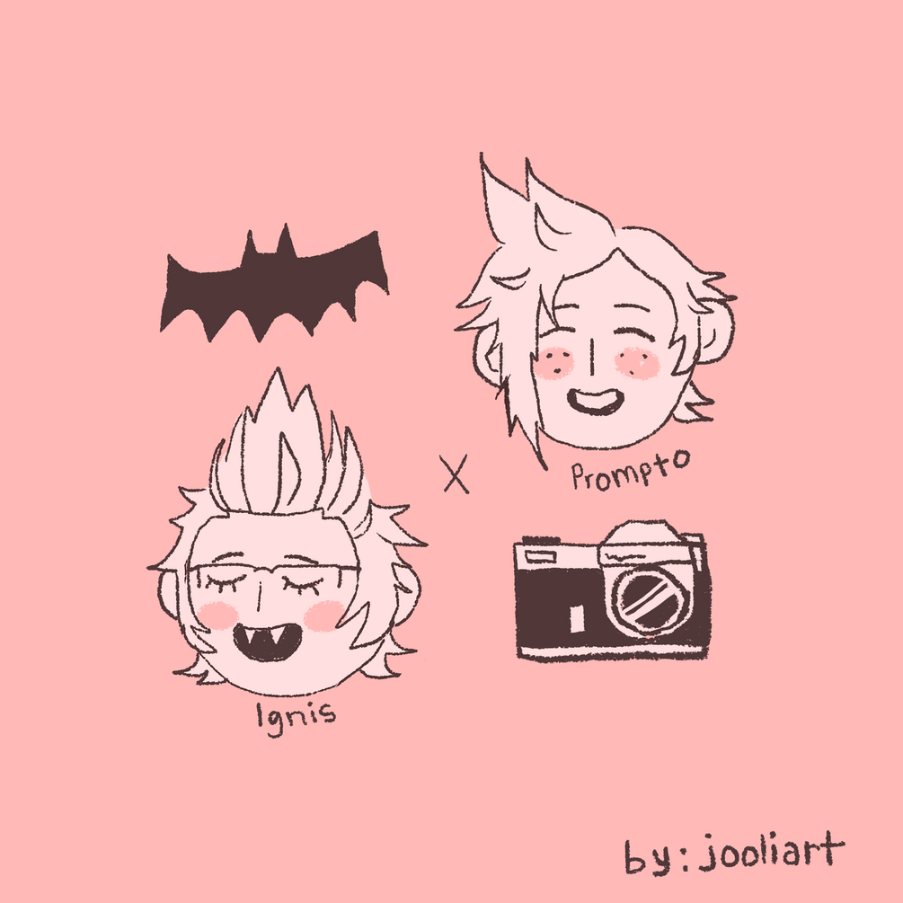 [DIGITAL PDF VERSION] Prompto x Ignis Vampire Anthology