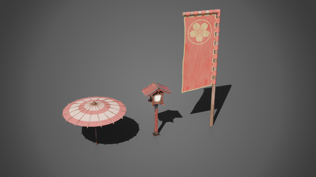 Japan Props 01 | Asset Pack