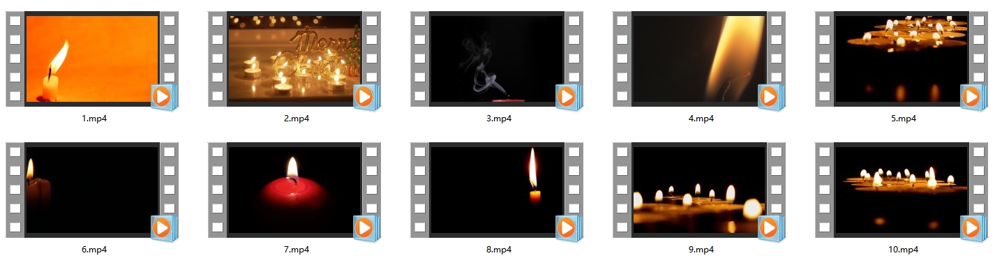 Featured candle video material-1