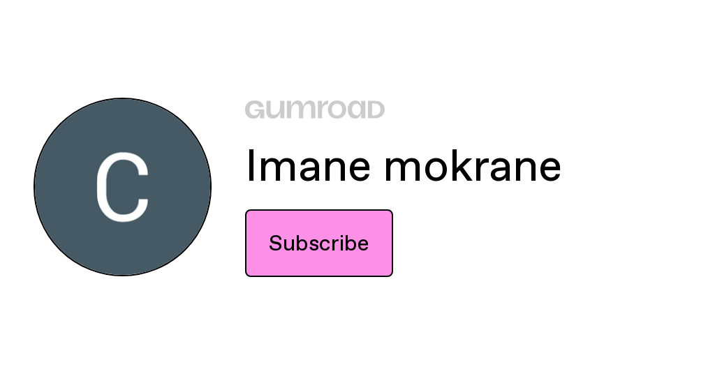 Imane mokrane