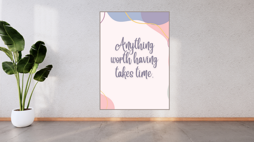 Inspirational Wall Art Poster | A2 Digital Printable | Motivational ...