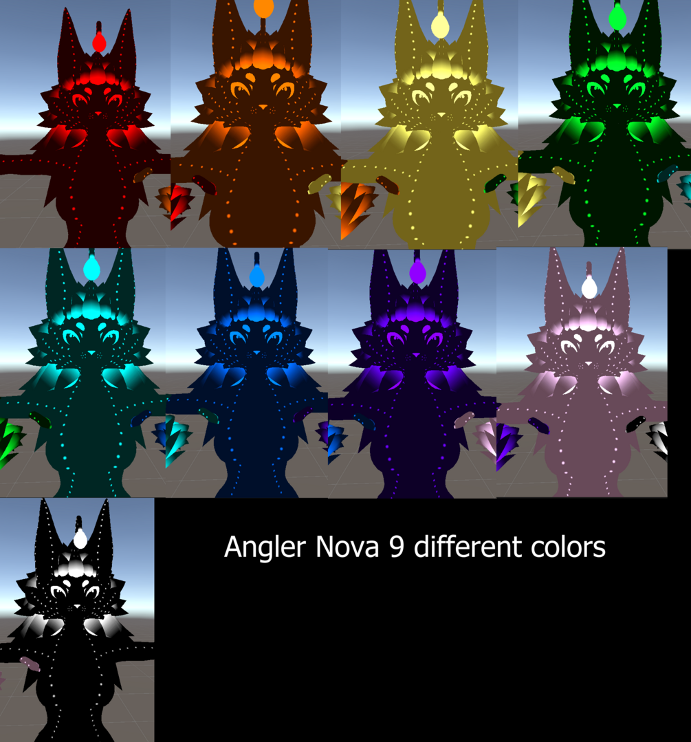 Angler Novabeast Texture VRchat FREE