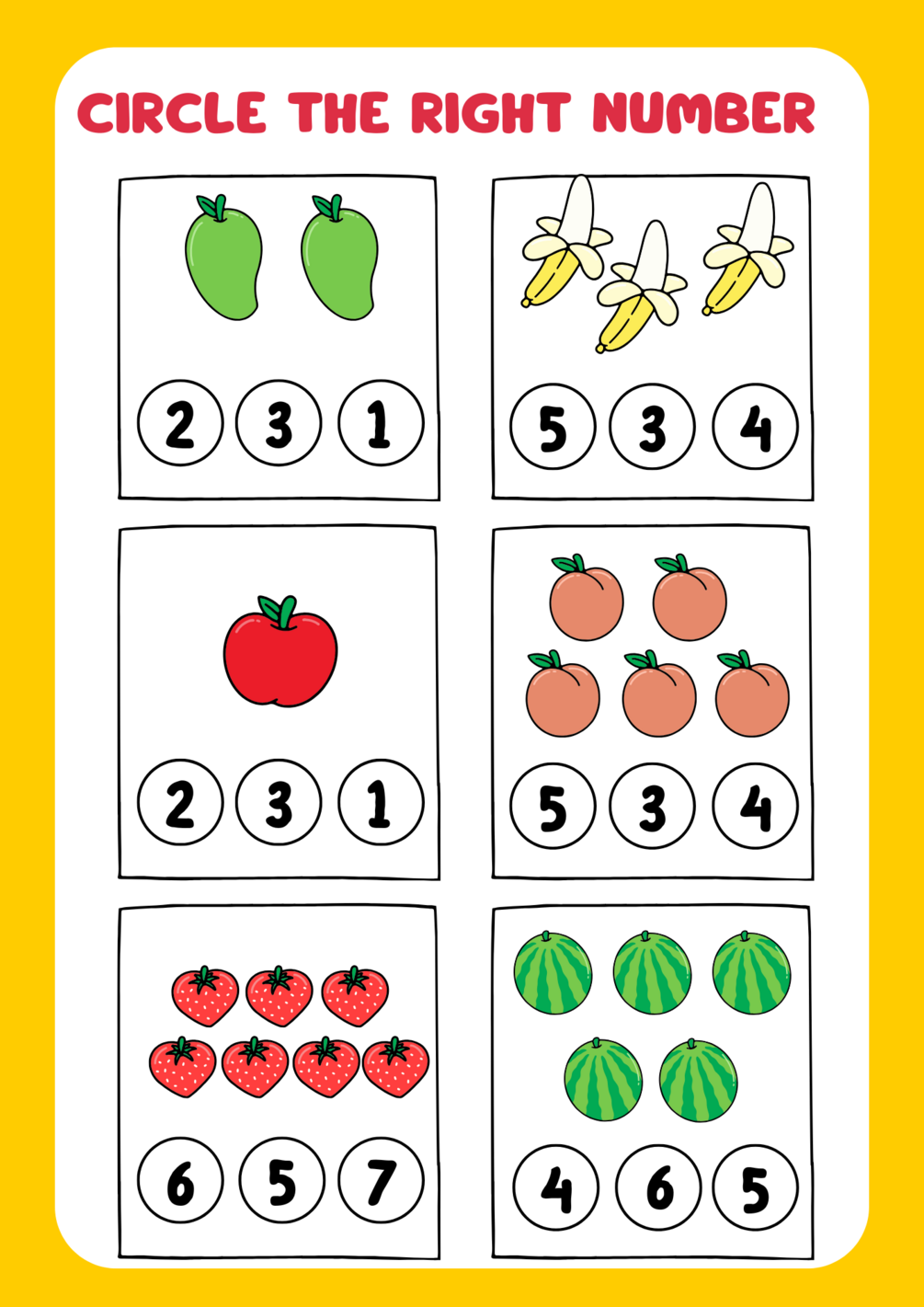 My Fun Numbers Activity Book – Ages 2 to 5 | Learn, Count & Match