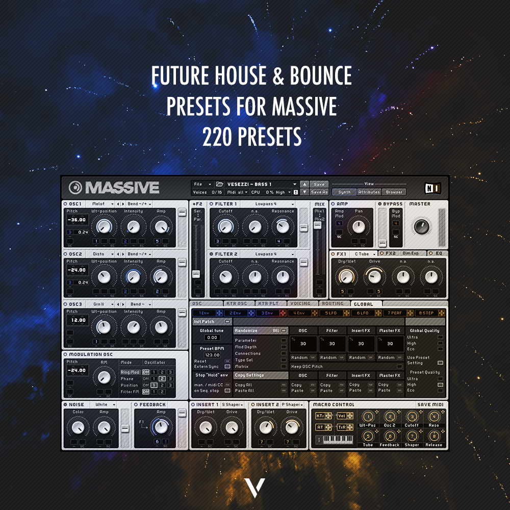 Future House - Bounce Presets for Massive by Vesezzi
