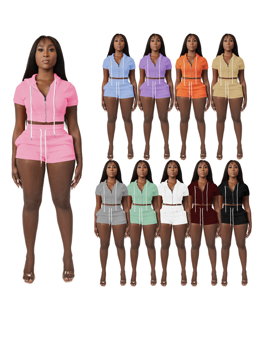 Womens summer short set