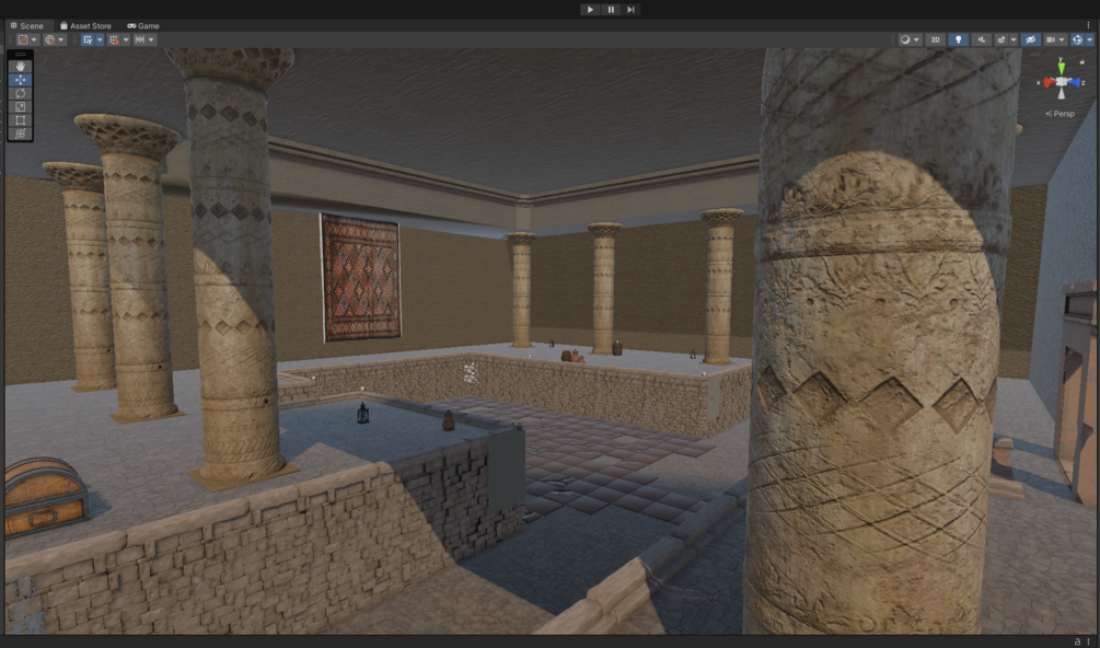 Temple Models Kit – Game-Ready 3D Assets