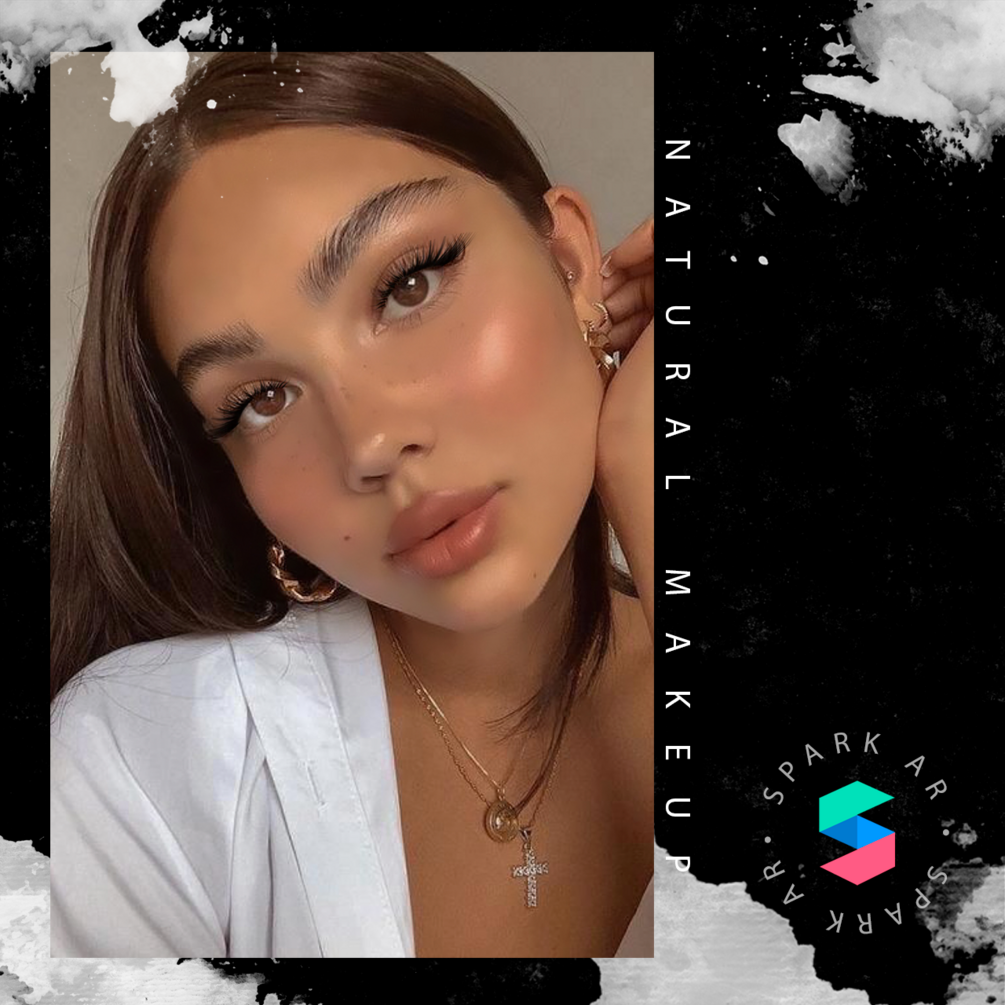 Spark AR - beauty filter, eyelashes, contour, highlight, blush