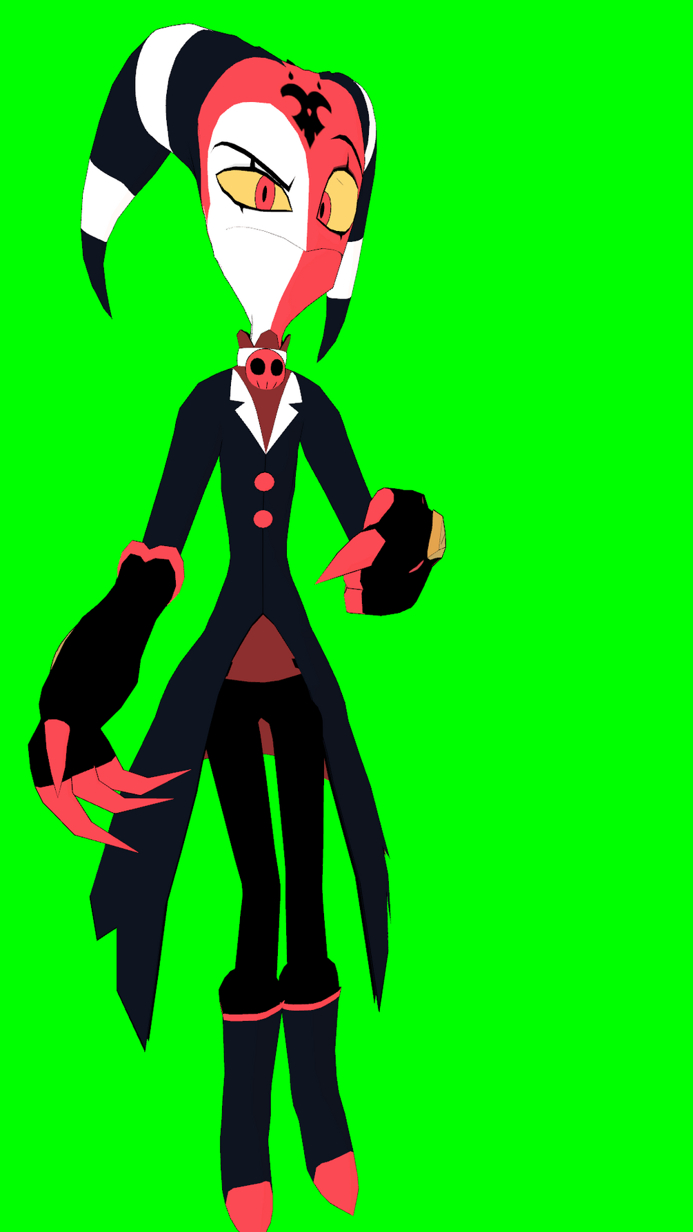 [VRChat] Blitzo v.1 (Model) by StephZStudios