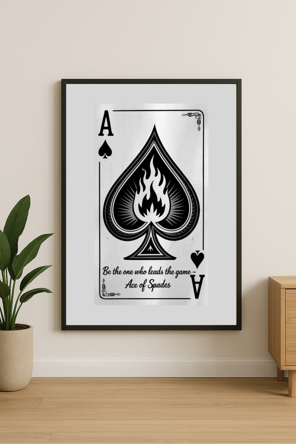 Ace of Spades – Printable Wall Art