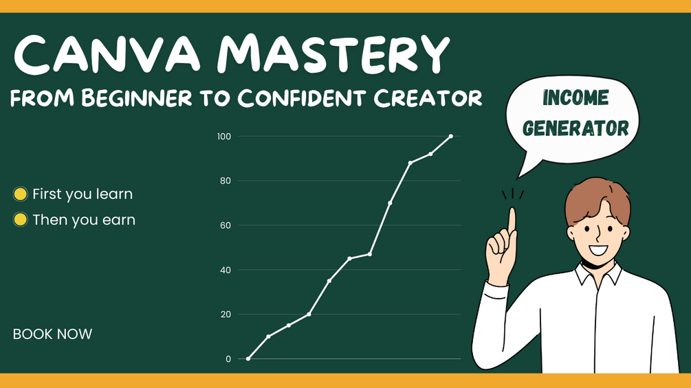 Canva Mastery – From Zero to Confident Designer with Monetizable Skills